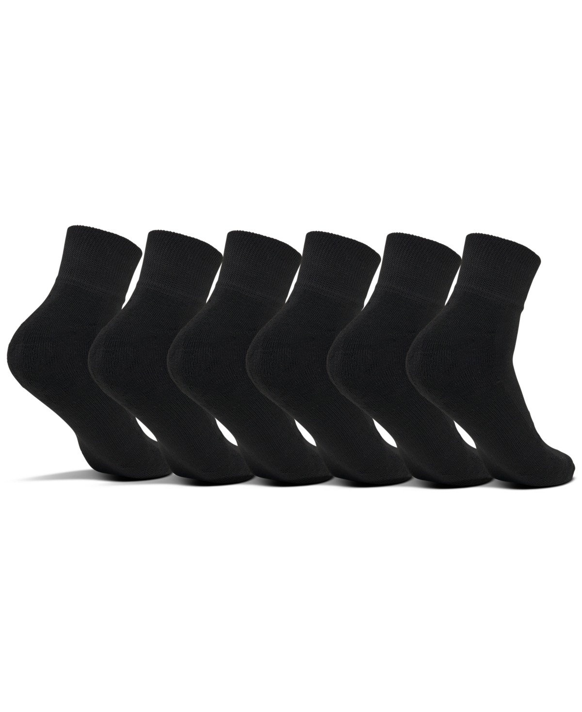 Click here for Sof Sole Mens 6-Pack Quarter Socks from Finish Lin... prices