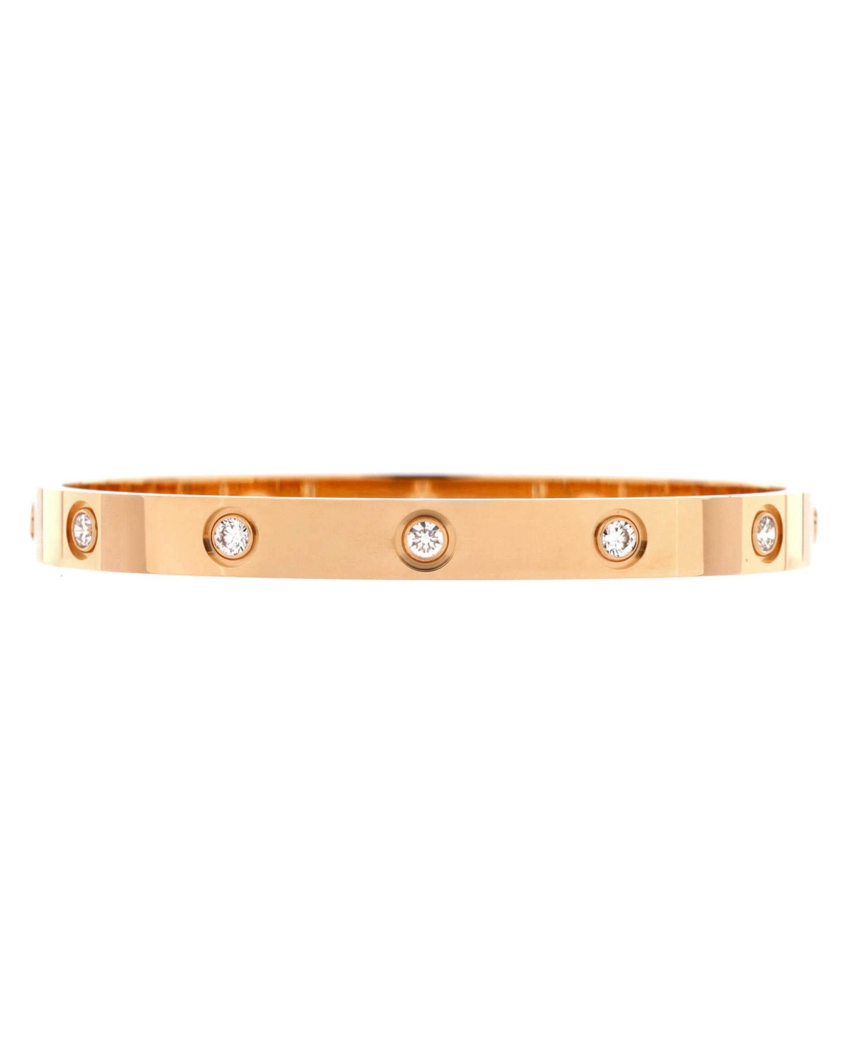 Click here for Pre-Owned Cartier Love 10 Diamond Bracelet - 18k r... prices