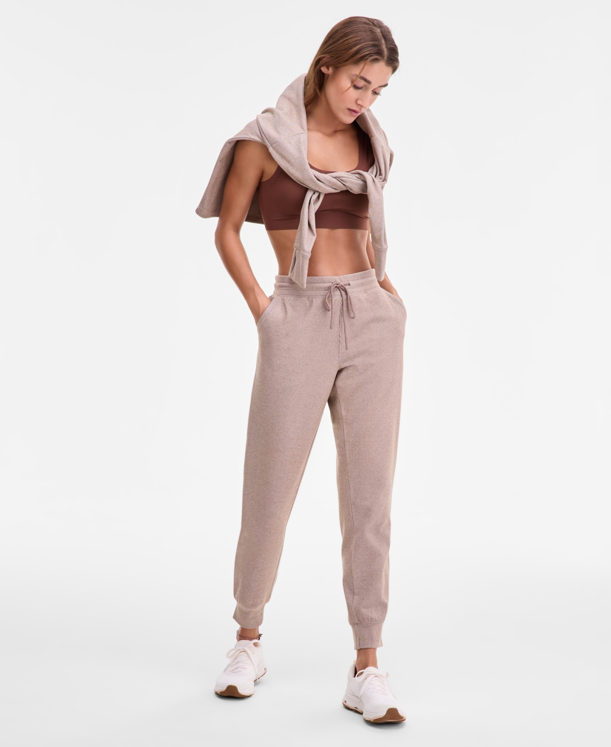 Click here for Id Ideology Womens Brushed Rib Jogger Pants  Macys... prices