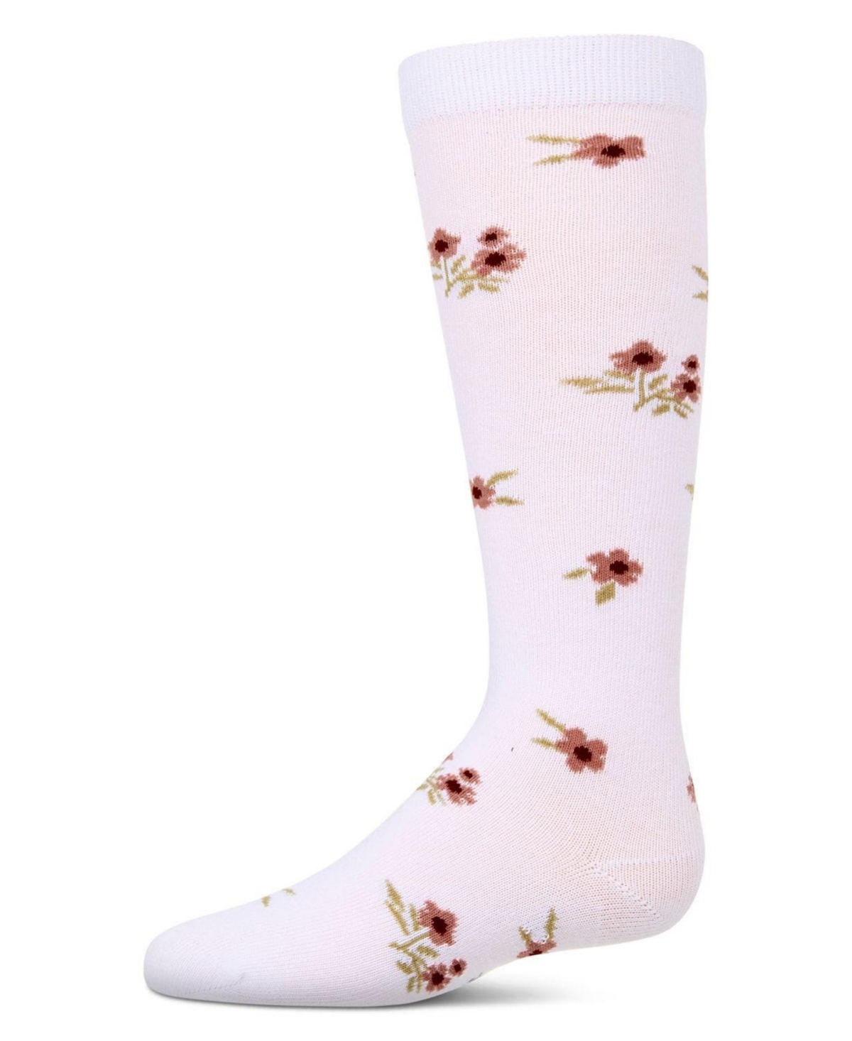 Click here for MemoiGirls Opaque Stretch Cotton Blissful Bloom Kn... prices