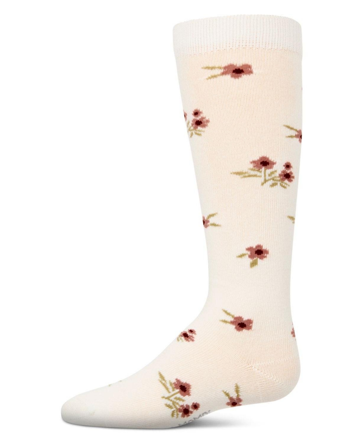 Click here for MemoiGirls Opaque Stretch Cotton Blissful Bloom Kn... prices