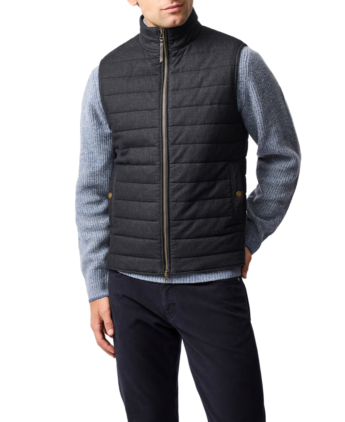 Click here for Rodd & Gunn Mens Dunedin Road Vest - Midnight prices