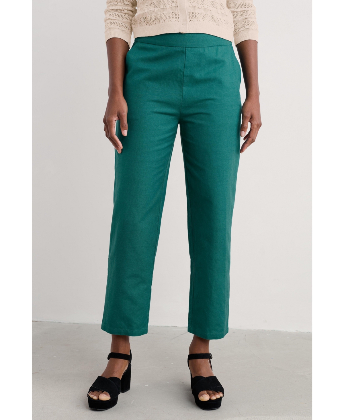 Click here for Seasalt Cornwall Womens Westlin Pant - Pine shoots prices