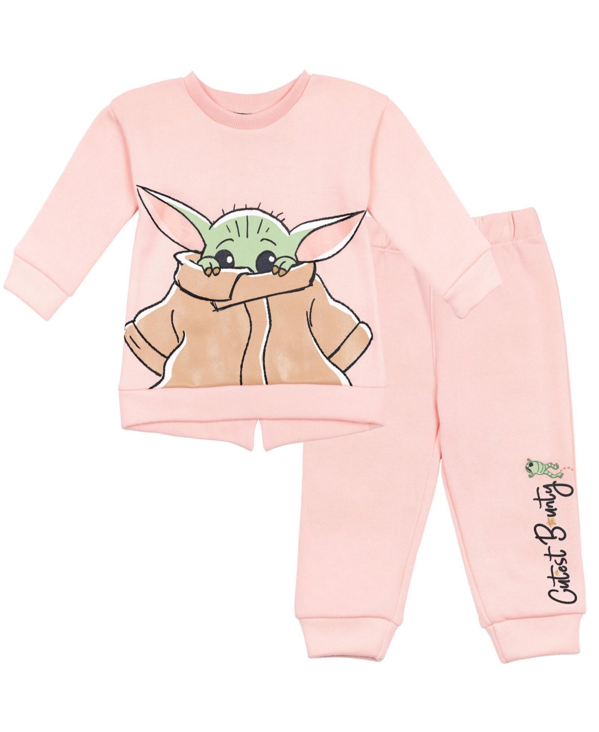 Click here for Star Wars Baby Girls The Mandalorian Yoda Fleece S... prices