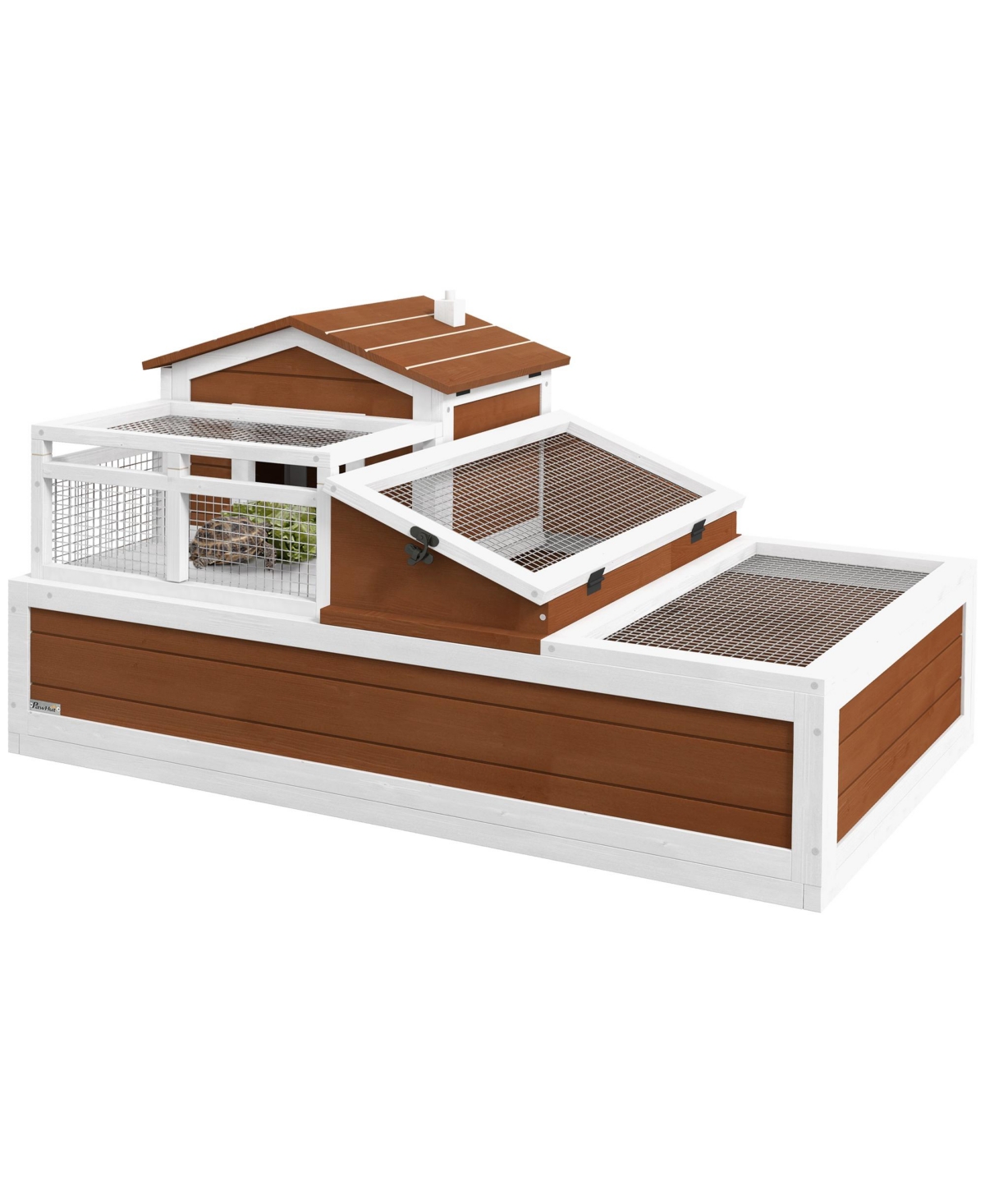 Click here for PawHut Wooden Tortoise Habitat  Tortoise Enclosure... prices