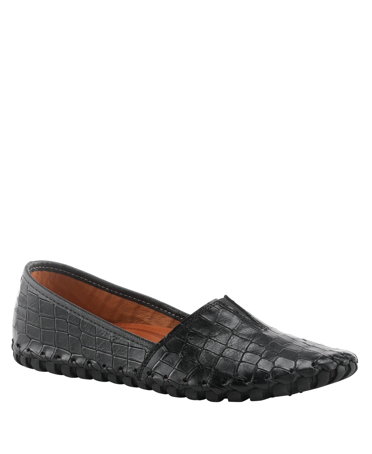 Click here for Spring Step Kathaleta-Croco Leather Slip-On Comfor... prices