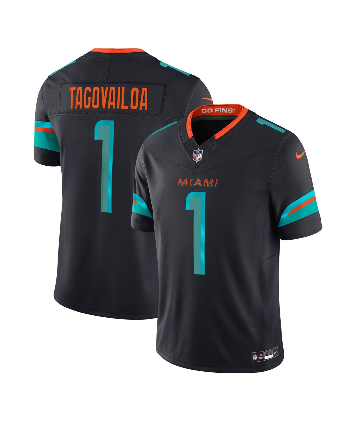 Click here for Nike Mens Tua Tagovailoa Navy Miami Dolphins Nfl R... prices