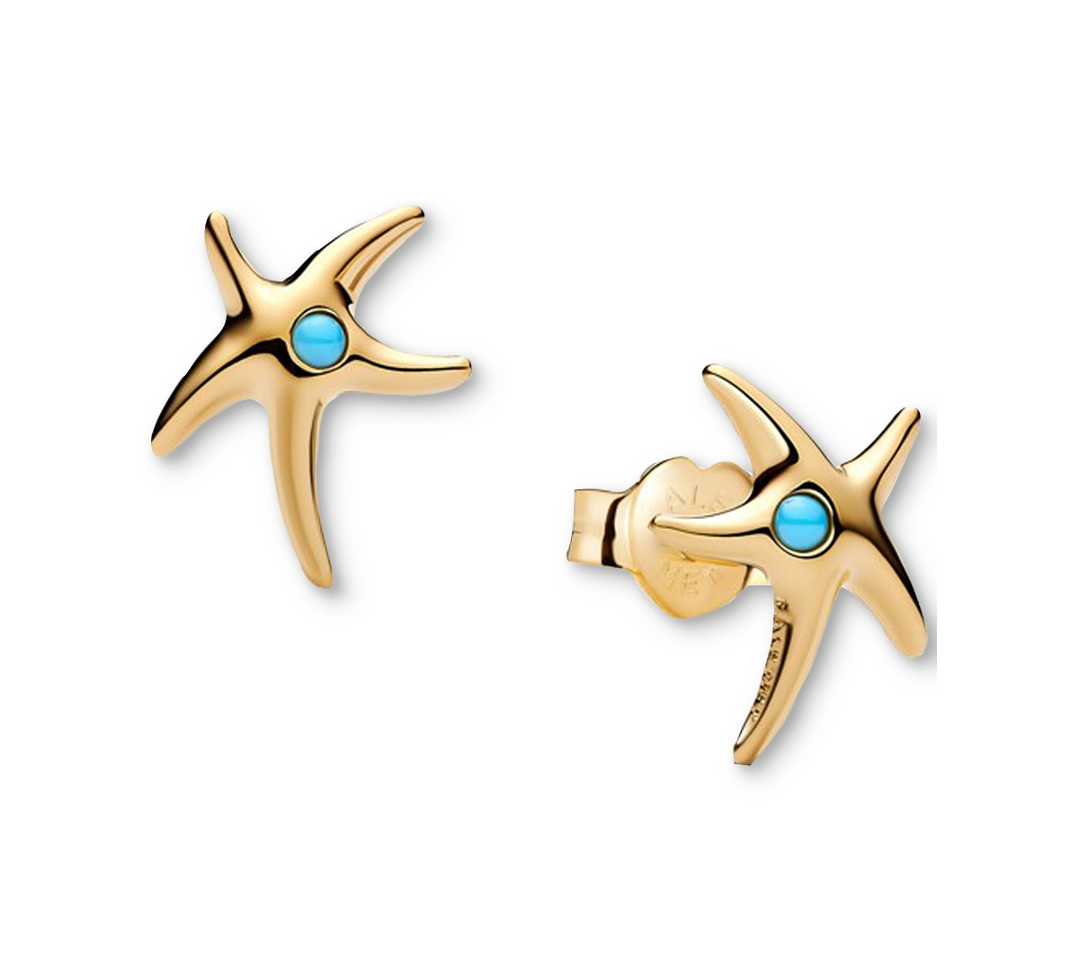 Click here for Pandora Starfish Stud Earrings - Turquoise prices