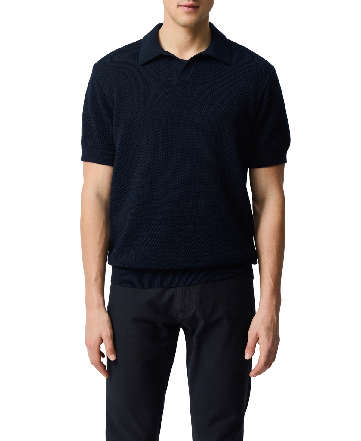 Click here for Rodd & Gunn Mens Avalon Knit Polo Shirt - Midnight prices