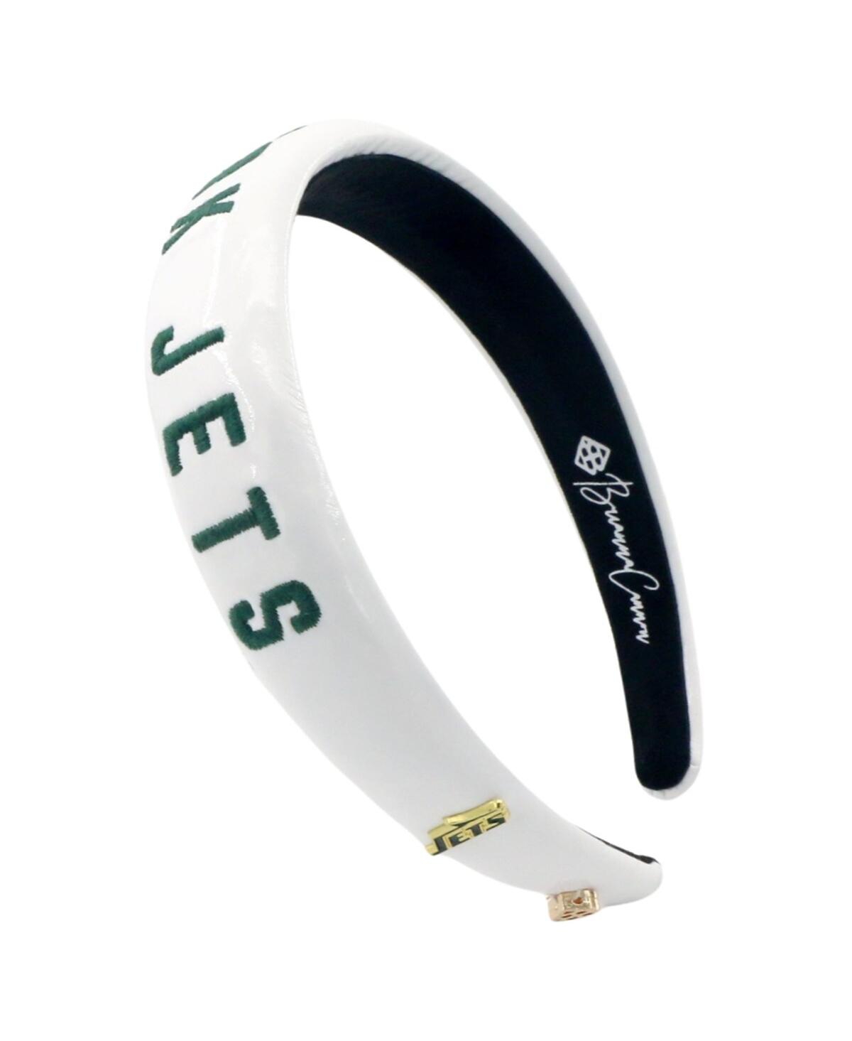 Click here for Brianna Cannon New York Jets Thin Embroidered Head... prices