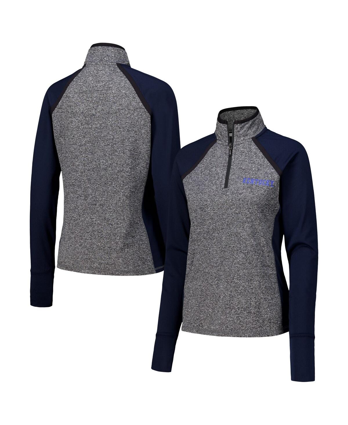 Click here for Camp David Womens Navy/Heather Gray Kentucky Wildc... prices