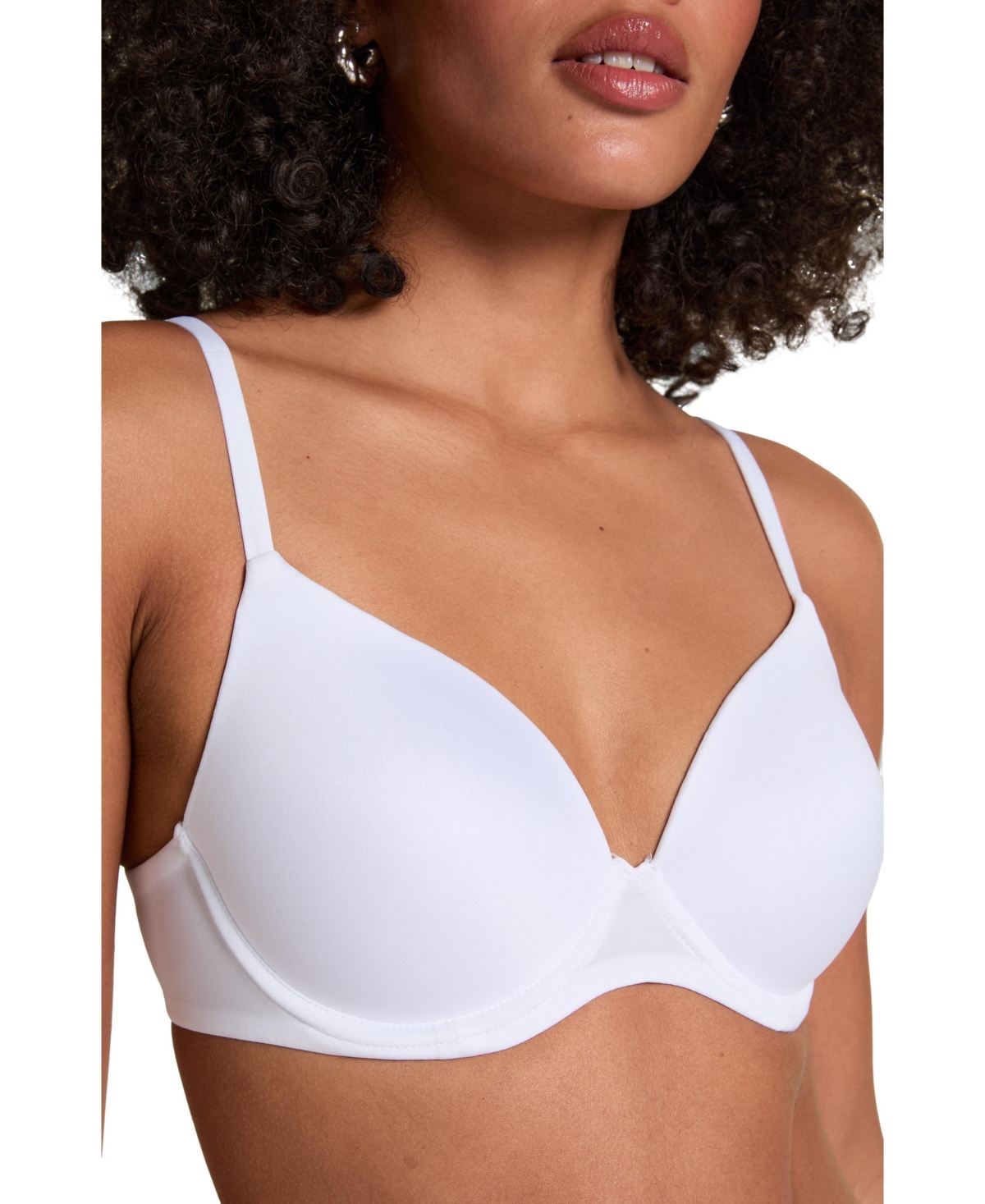 Click here for Hunkemoller Super Soft Padded Underwired Bra - Whi... prices