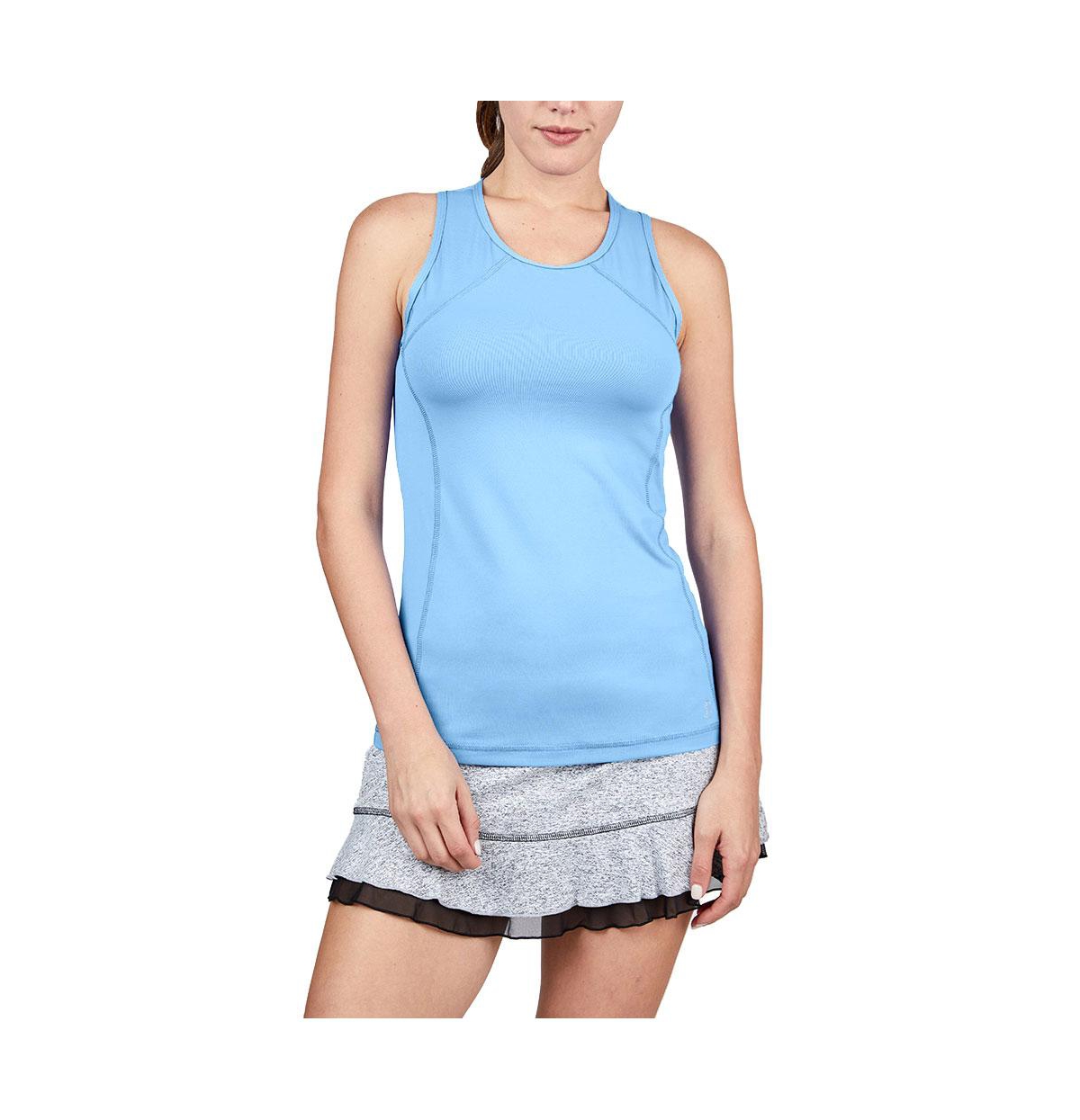 Click here for Sofibella Uv Colors Womens Tennis Tank Top - Cloud prices