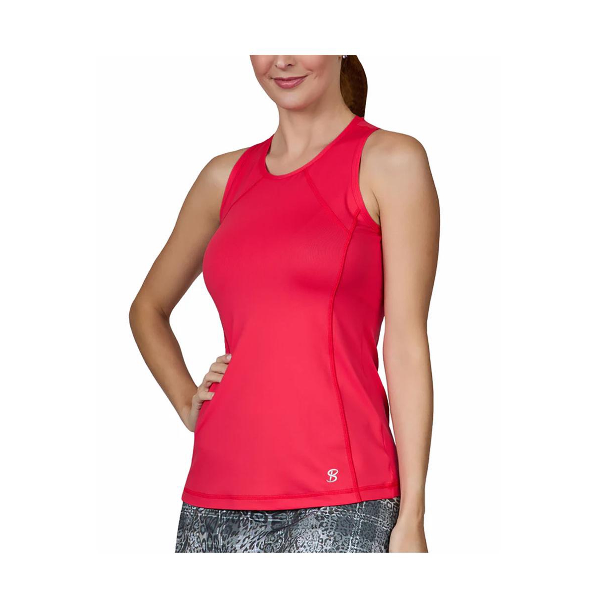 Click here for Sofibella Uv Colors Womens Tennis Tank Top - Berry... prices