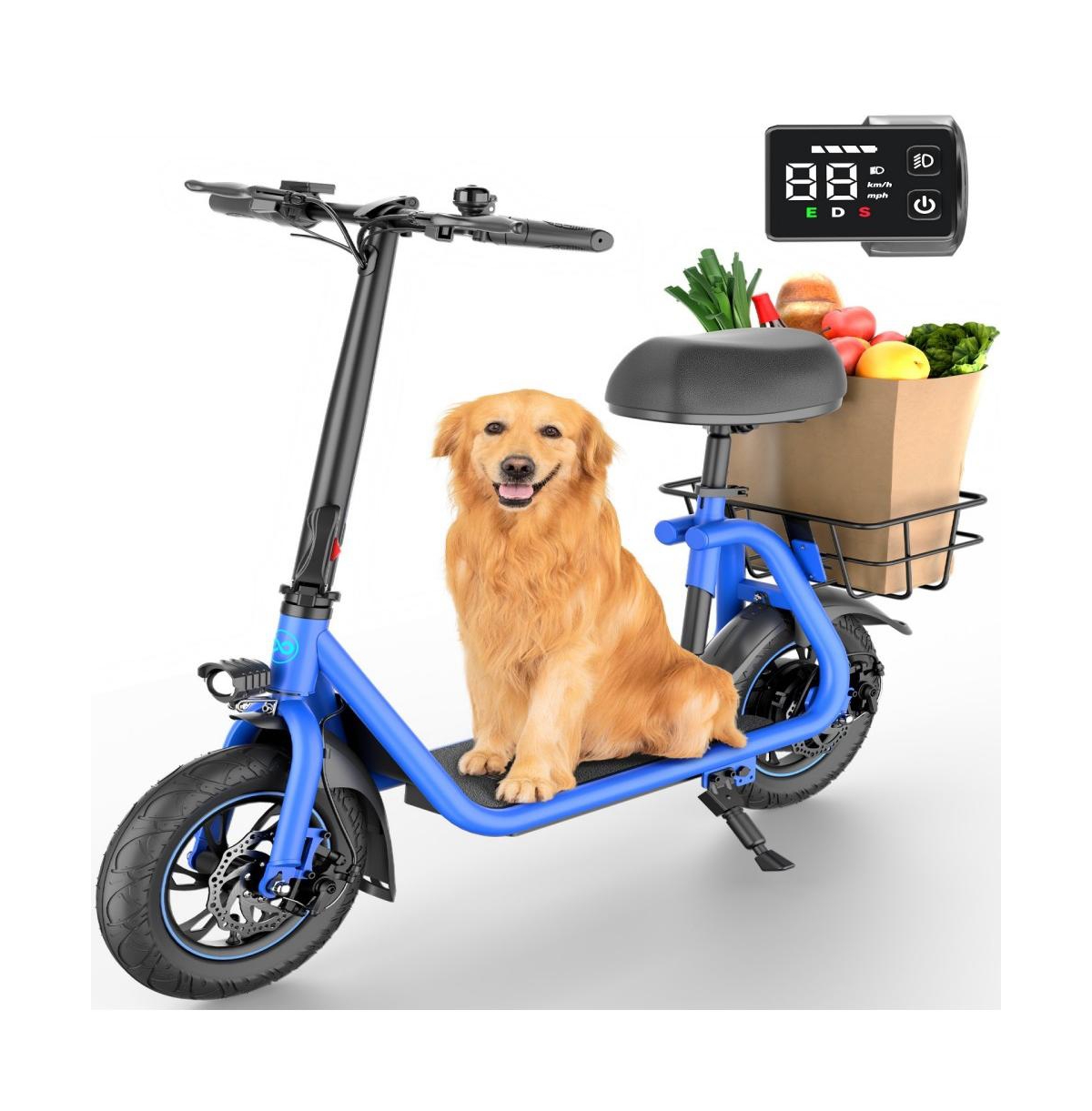 Click here for 450W Electric Scooter for Unisex Adults: 265LBS Ma... prices