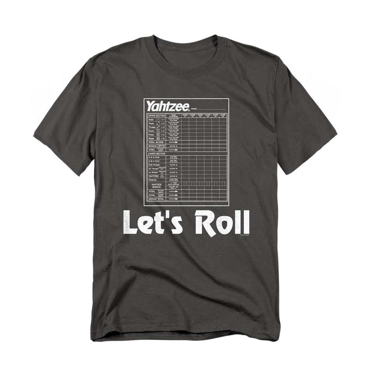 Click here for Logovision Mens Yahtzee Score Sheet Lets Roll T Sh... prices