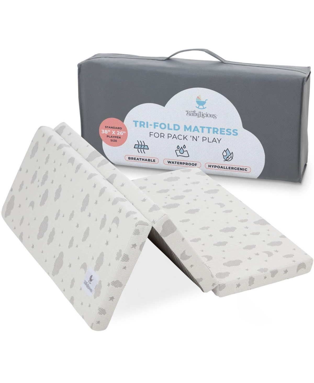 Click here for Babylicious Waterproof Pack and Play Mattress Topp... prices