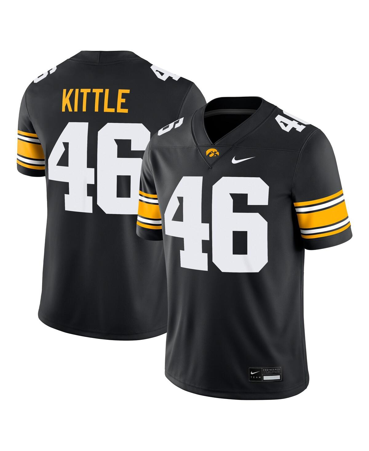 Click here for Nike Mens George Kittle 46 Black Iowa Hawkeyes Alu... prices