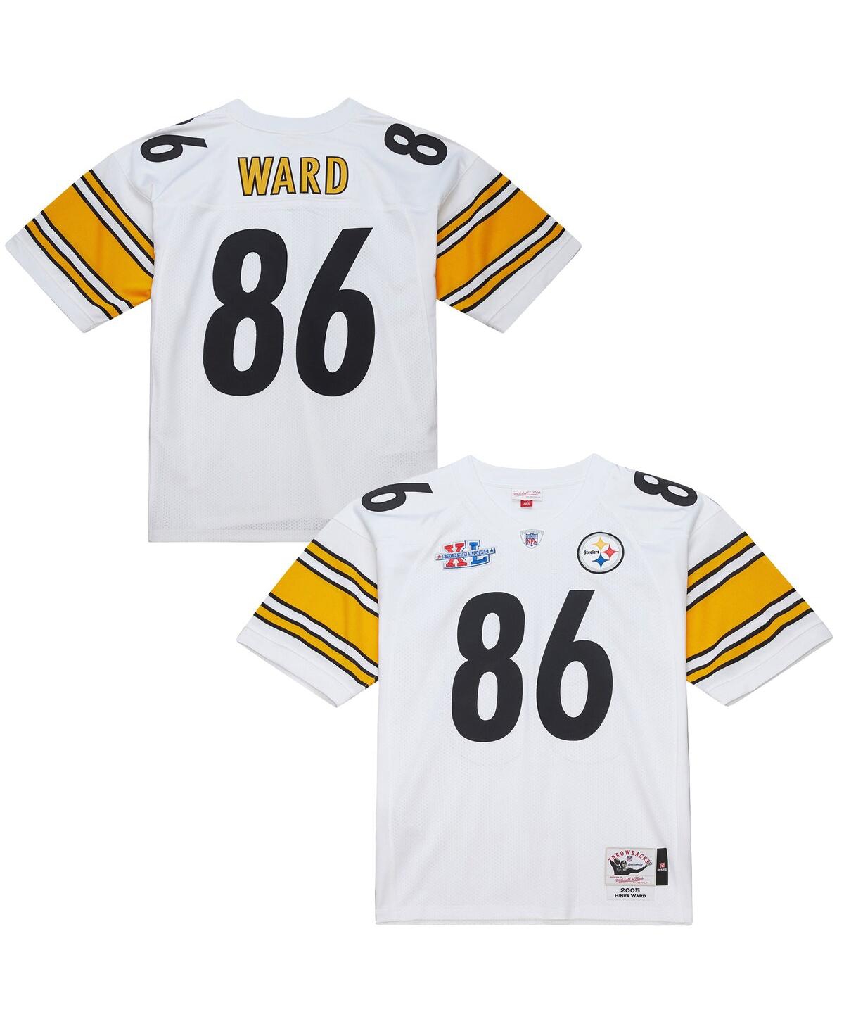 Click here for Mitchell & Ness Mens Hines Ward White Pittsburgh S... prices