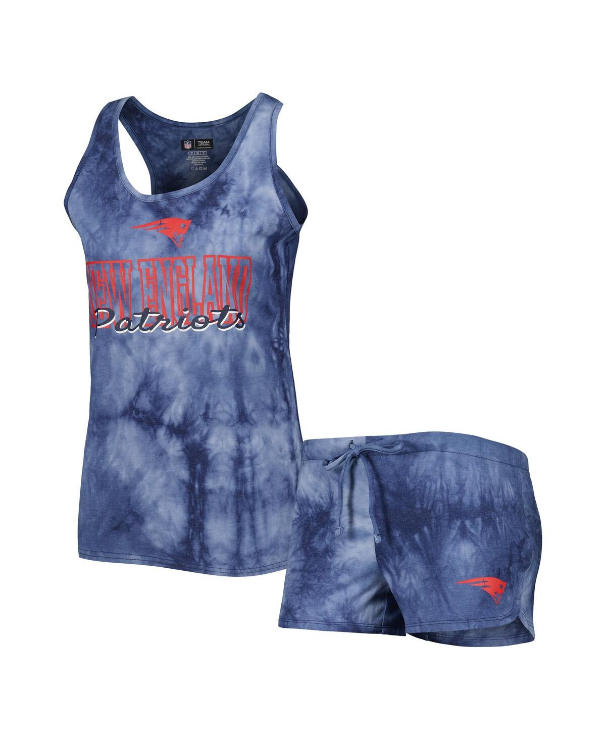 Click here for Concepts Sport Womens 2-Piece Navy New England Pat... prices
