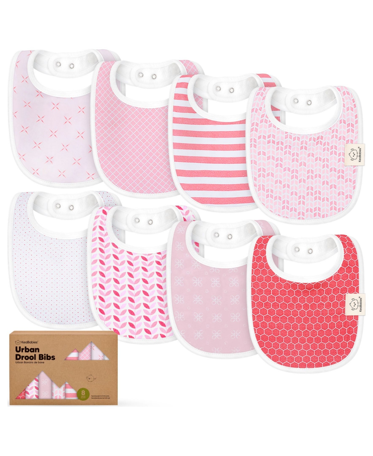 Click here for KeaBabies 8pk Baby Bibs for Boy  Baby Drool Bib fo... prices