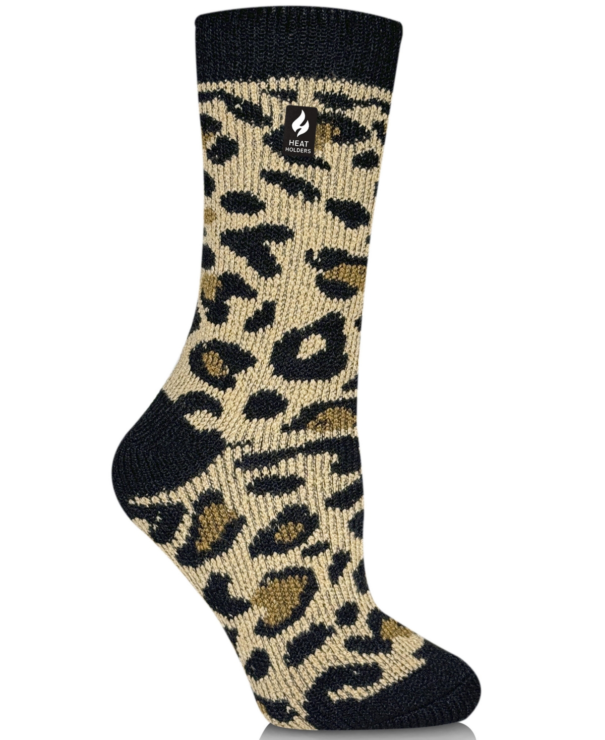 Click here for Heat Holders Womens Hadley Nordic Crew Socks - Bla... prices