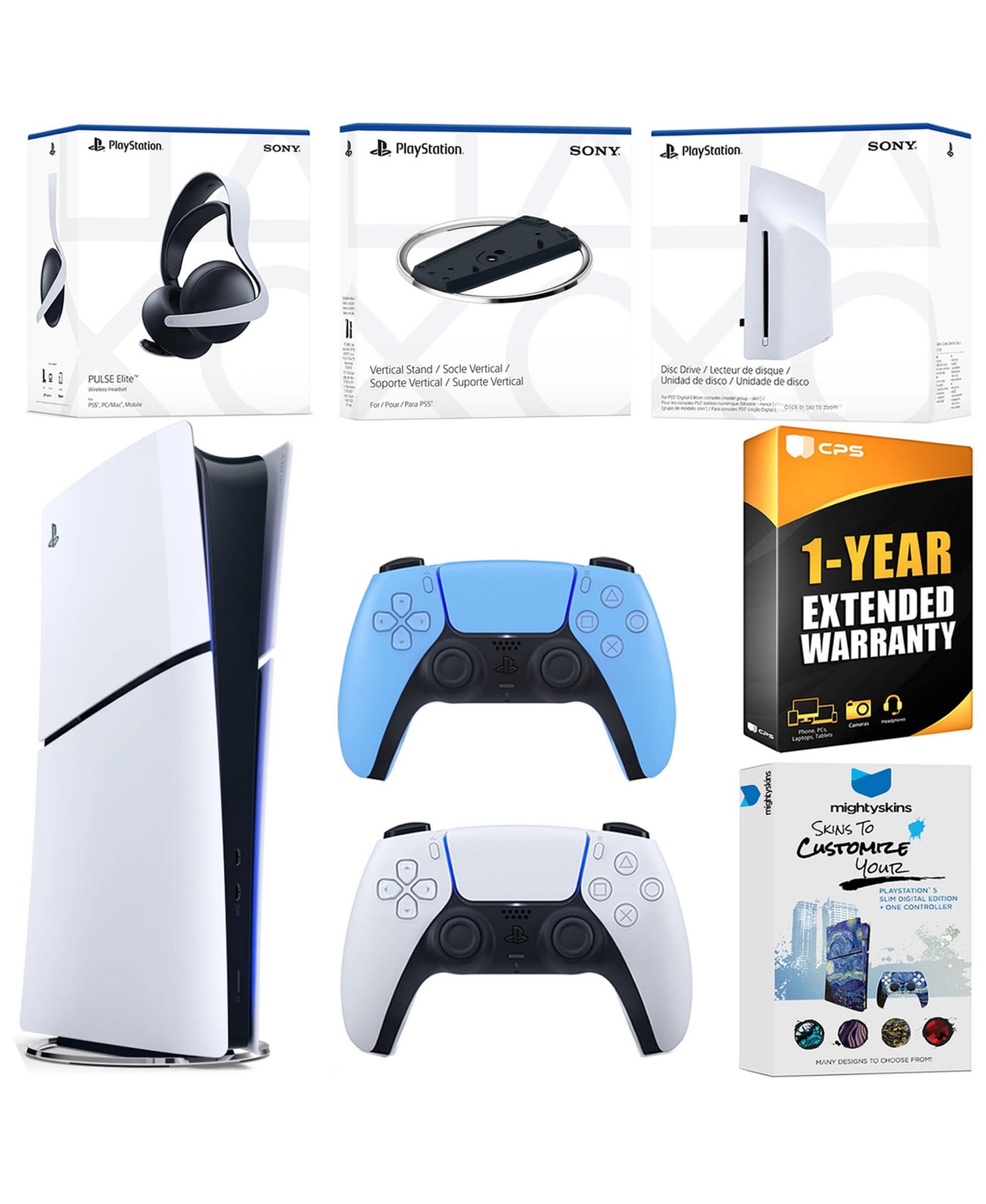 Click here for Sony PlayStation 5 Slim Digital Bundle with Disc D... prices