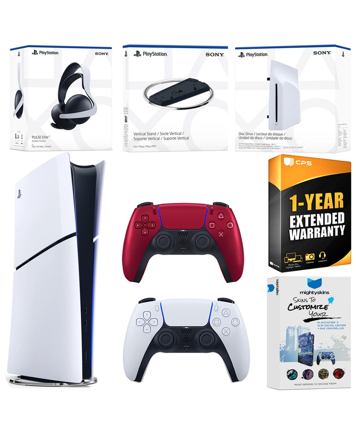 Click here for Sony PlayStation 5 Slim Digital Bundle with Disc D... prices