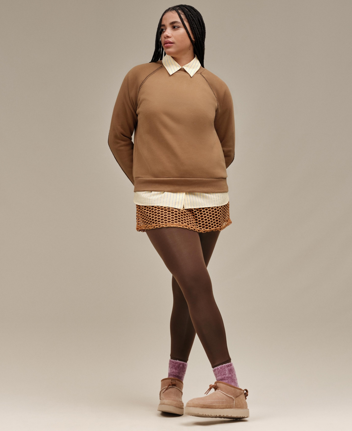 Click here for Ugg Womens Classic Crewneck Raglan Sleeve Sweatshi... prices