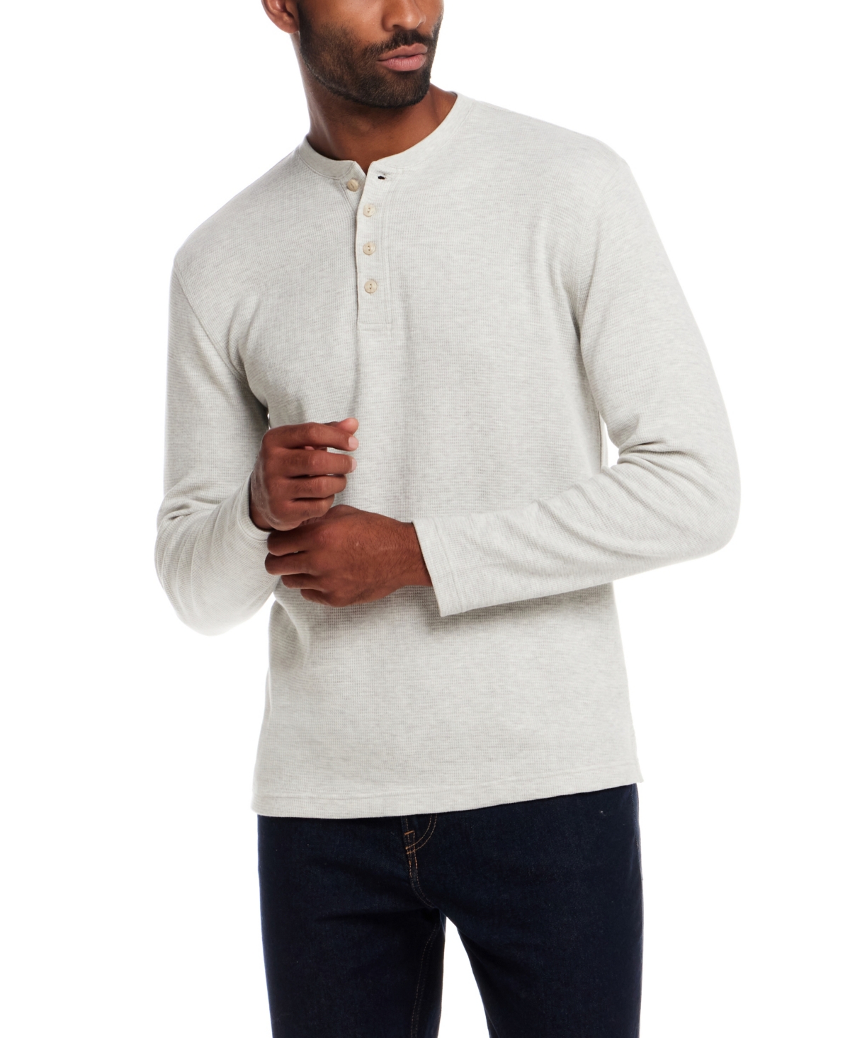 Click here for Weatherproof Vintage Mens Long Sleeved Waffle Henl... prices