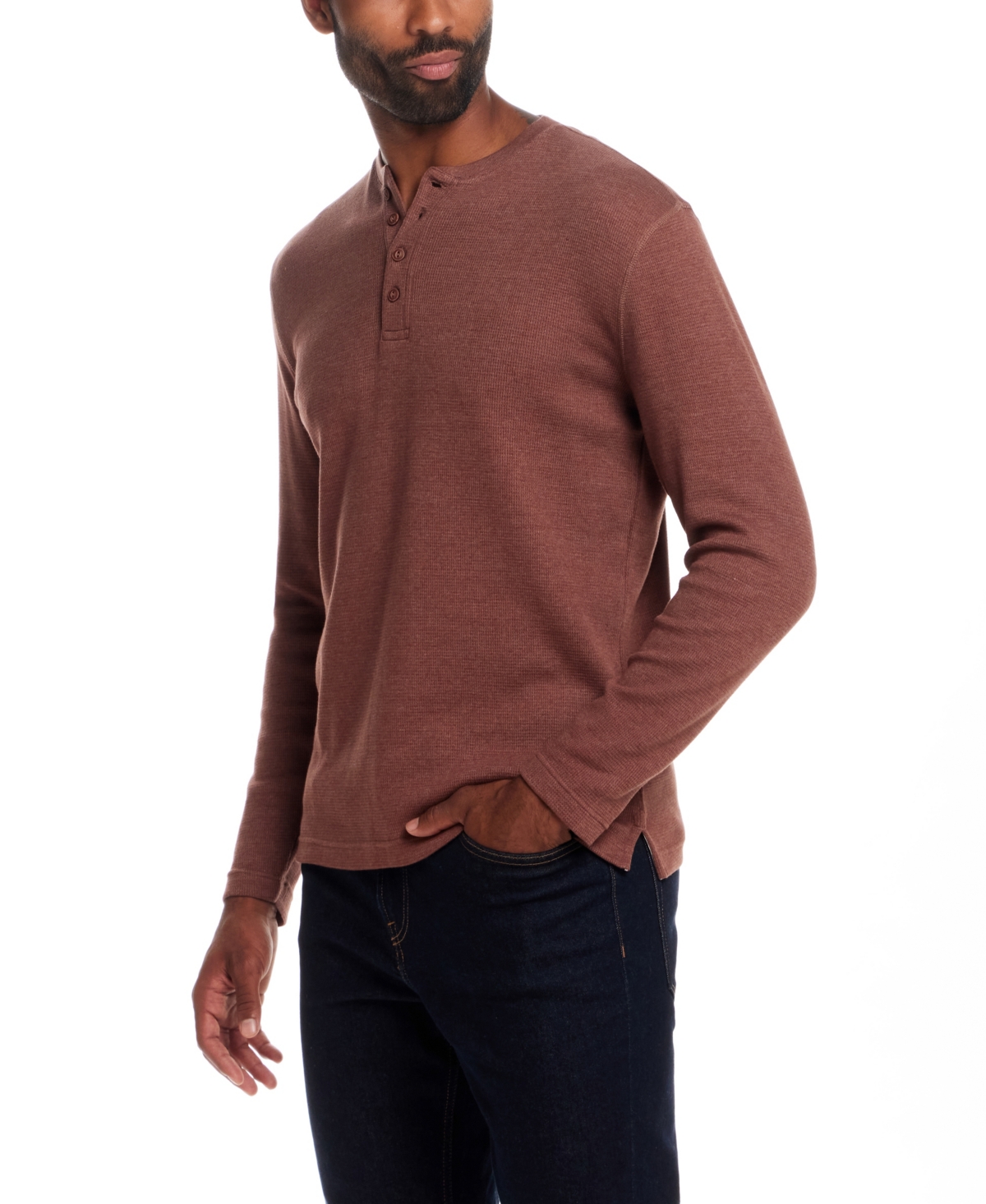 Click here for Weatherproof Vintage Mens Long Sleeve Waffle Henle... prices
