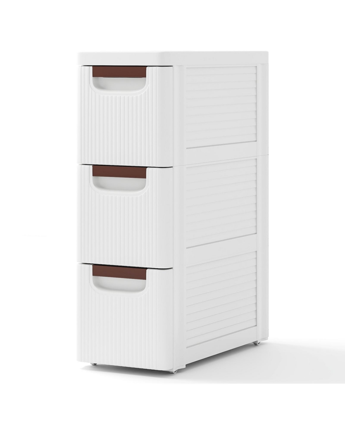 Click here for 3-Drawer Rolling Organizer Unit Narrow Storage Cab... prices