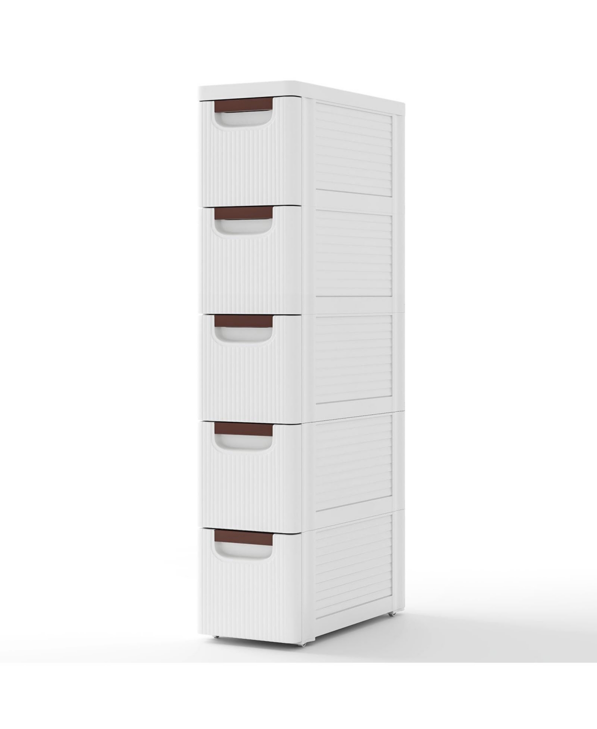 Click here for Volenca 5-Drawer Rolling Organizer Unit Narrow Sto... prices