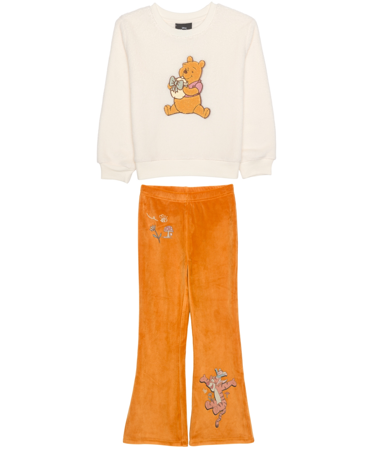 Click here for Hybrid Girls 2T-6X 2-Piece Pooh and Friends Top an... prices