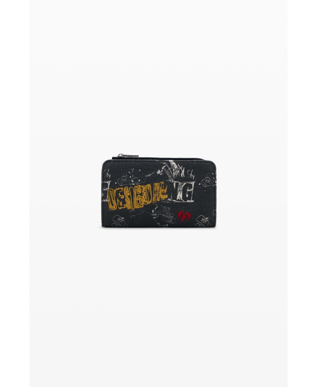 Click here for Desigual Womens Medium graffiti wallet - Black prices