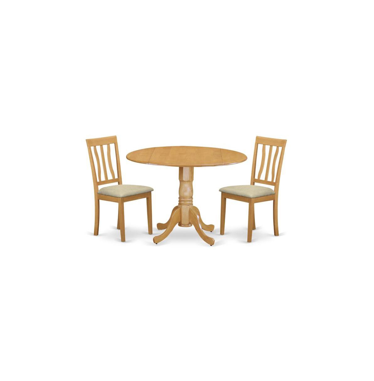 Click here for East West Furniture 3 PcTable and chair set - Kitc... prices