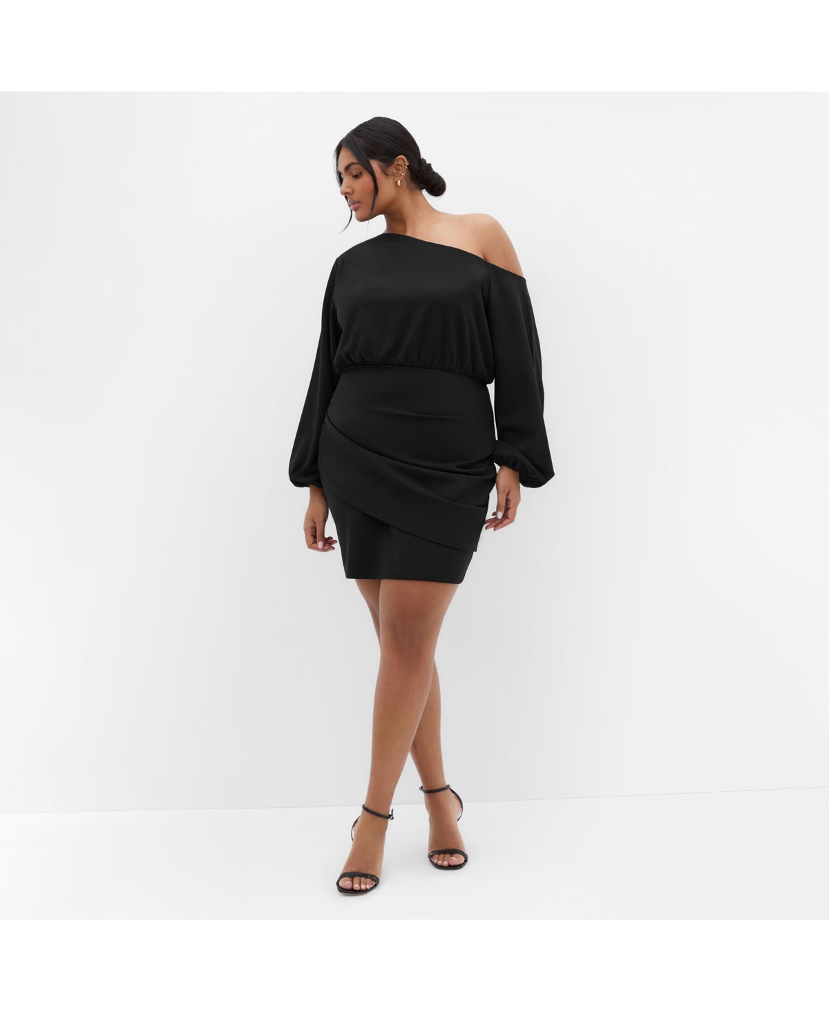 Click here for City Chic Womens Alysia Mini Dress - Black prices