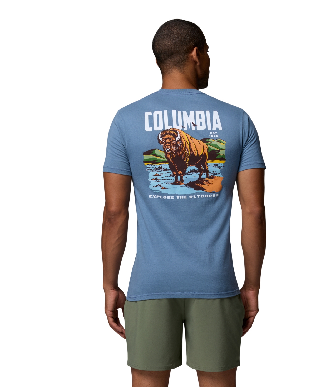 Click here for Columbia Mens Marker Graphic T-Shirt - Steel prices