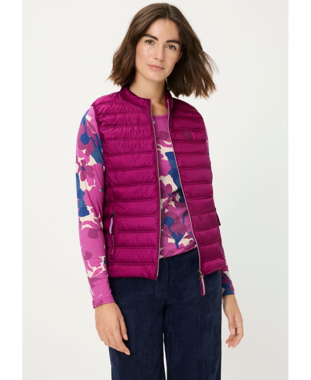 Click here for Olsen Womens 2-in-1 Reversible Quilted Vest - Boys... prices
