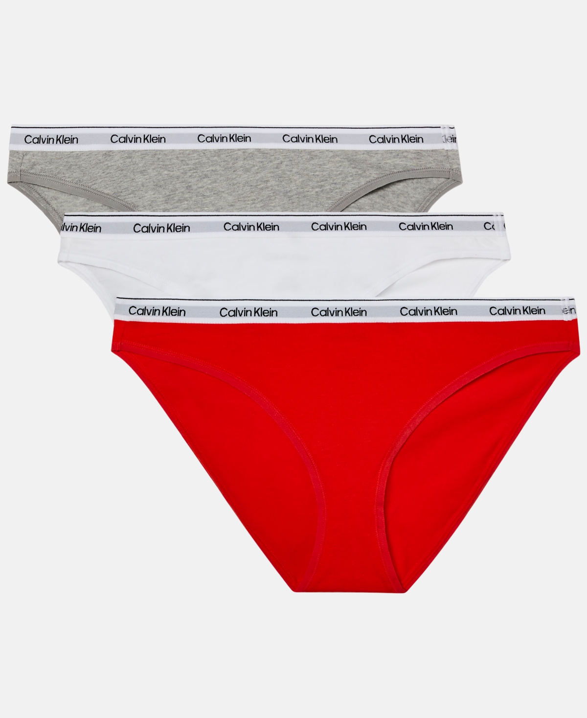Click here for Calvin Klein Womens Modern Logo 3-Pack Bikini Unde... prices