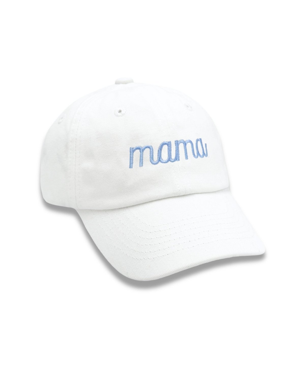 Click here for Bits & Bows Mama Baseball Hat - White prices