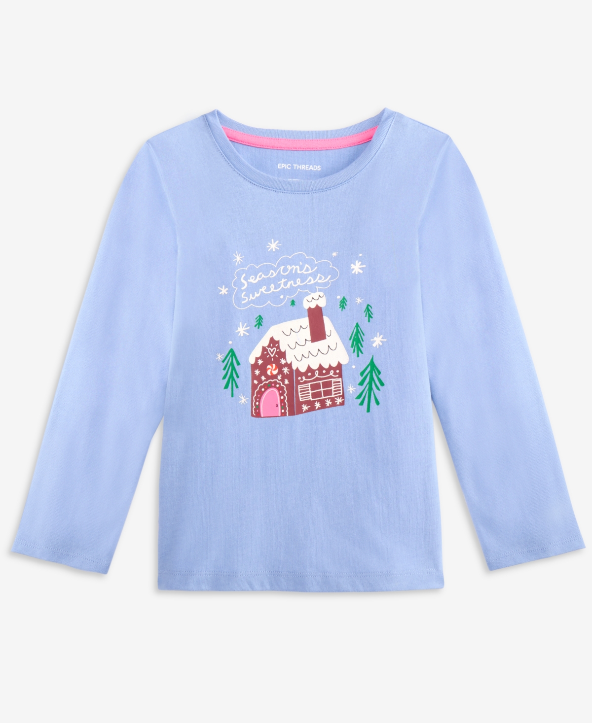 Click here for Epic Threads Toddler Girls 2T-4T Gingerbread House... prices