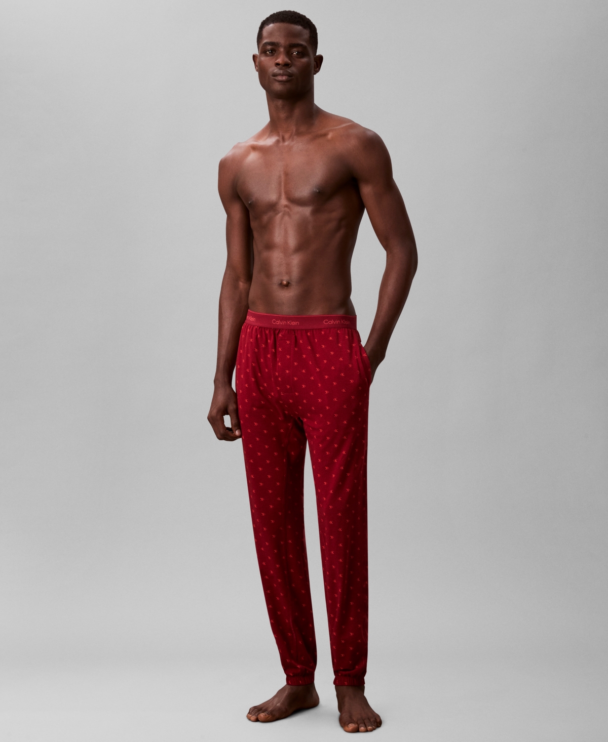 Click here for Calvin Klein Mens Modern Cotton Logo Pajama Jogger... prices