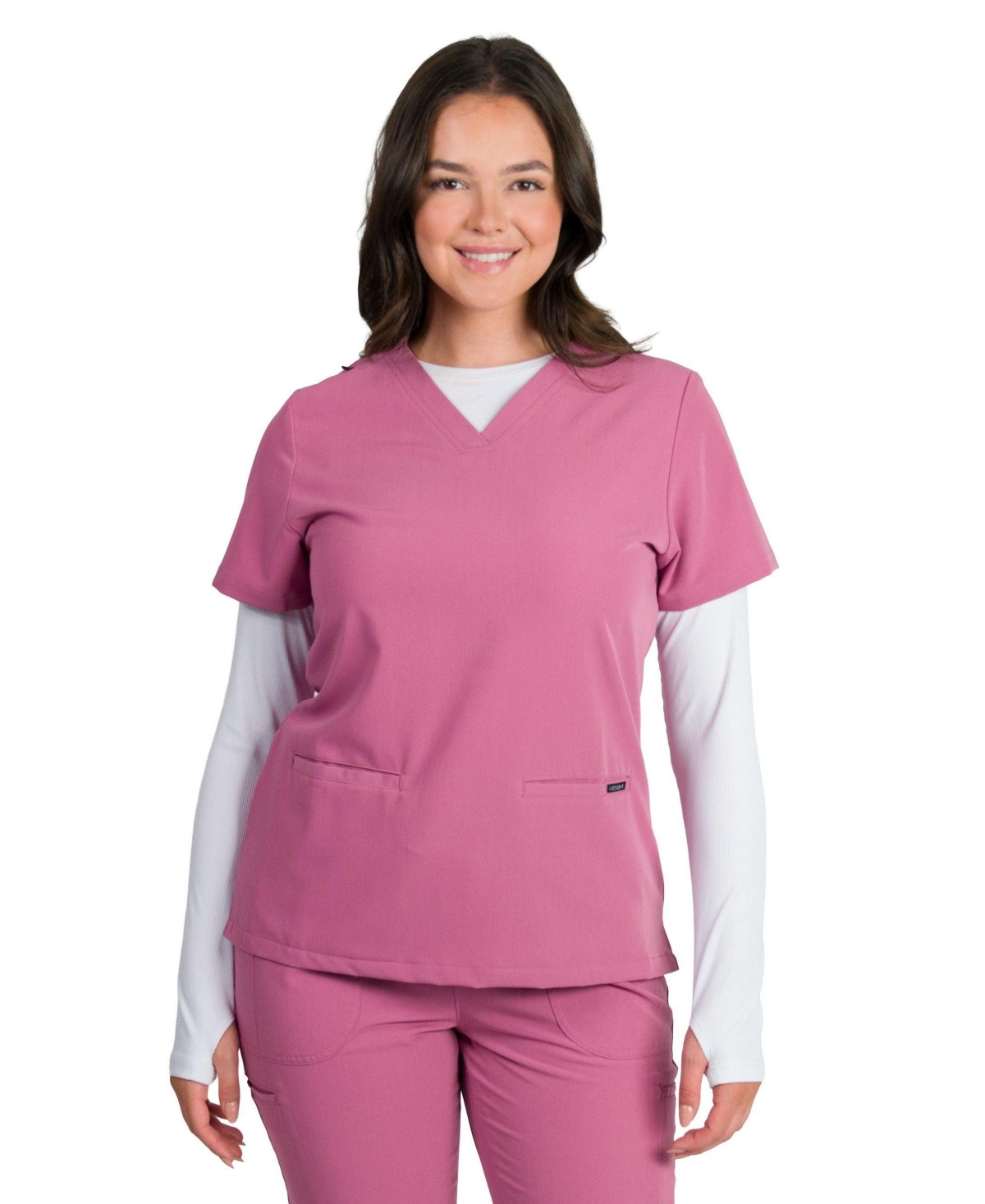 Click here for Medgear Sofia Womens Slim Scrubs Top with 3 Pocket... prices