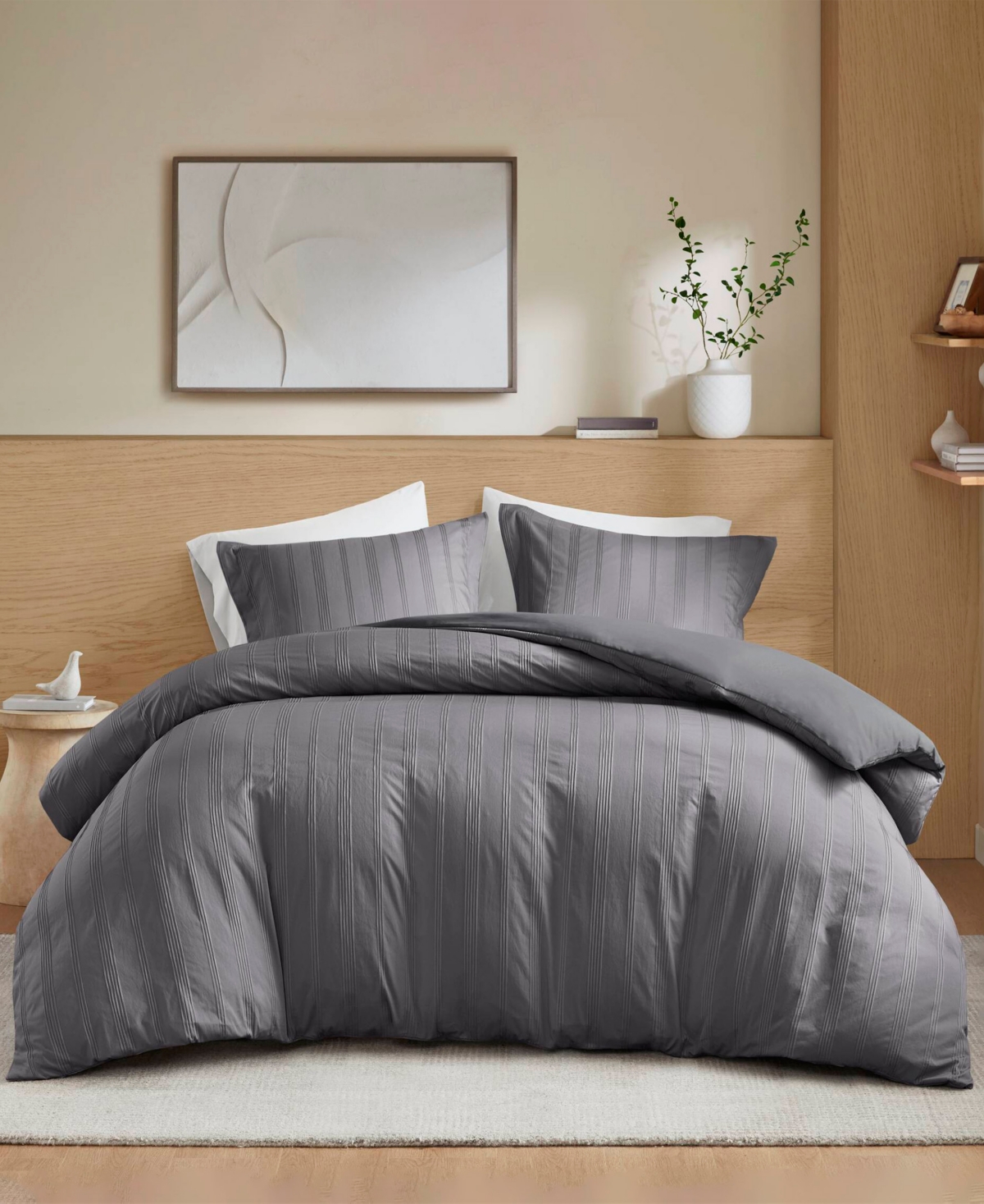 Click here for 510 Design Logan Woven Striped 3-Pc. Duvet Cover S... prices