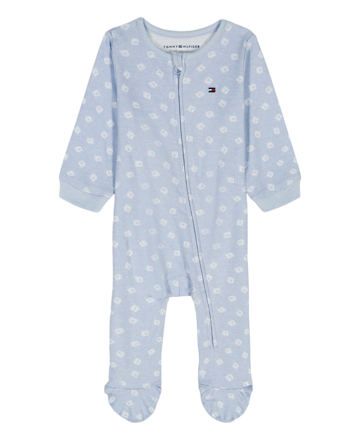 Click here for Tommy Hilfiger Baby Boys Logo Print Footed Coveral... prices