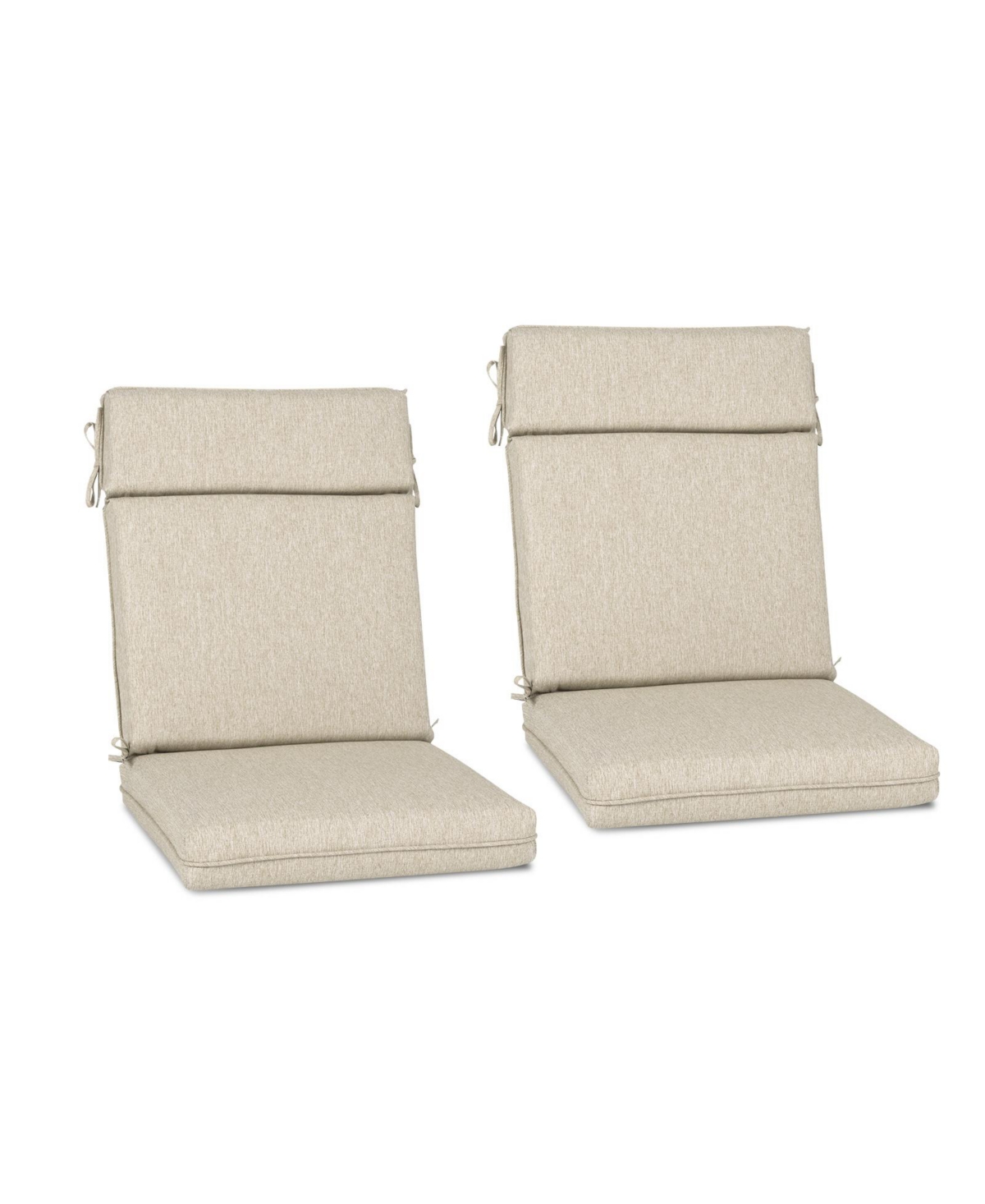 Click here for Aoodor Outdoor High Back Dining Chair Cushion with... prices
