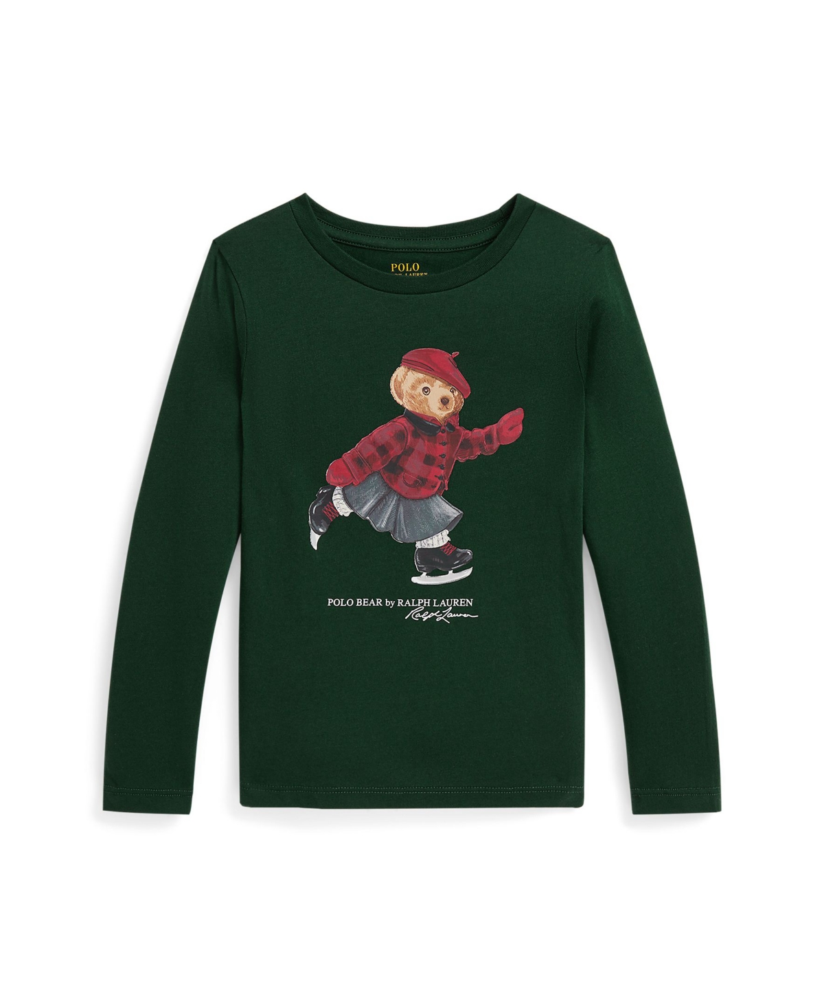 Click here for Polo Ralph Lauren Girls 2T-6X Long Sleeves T-Shirt... prices