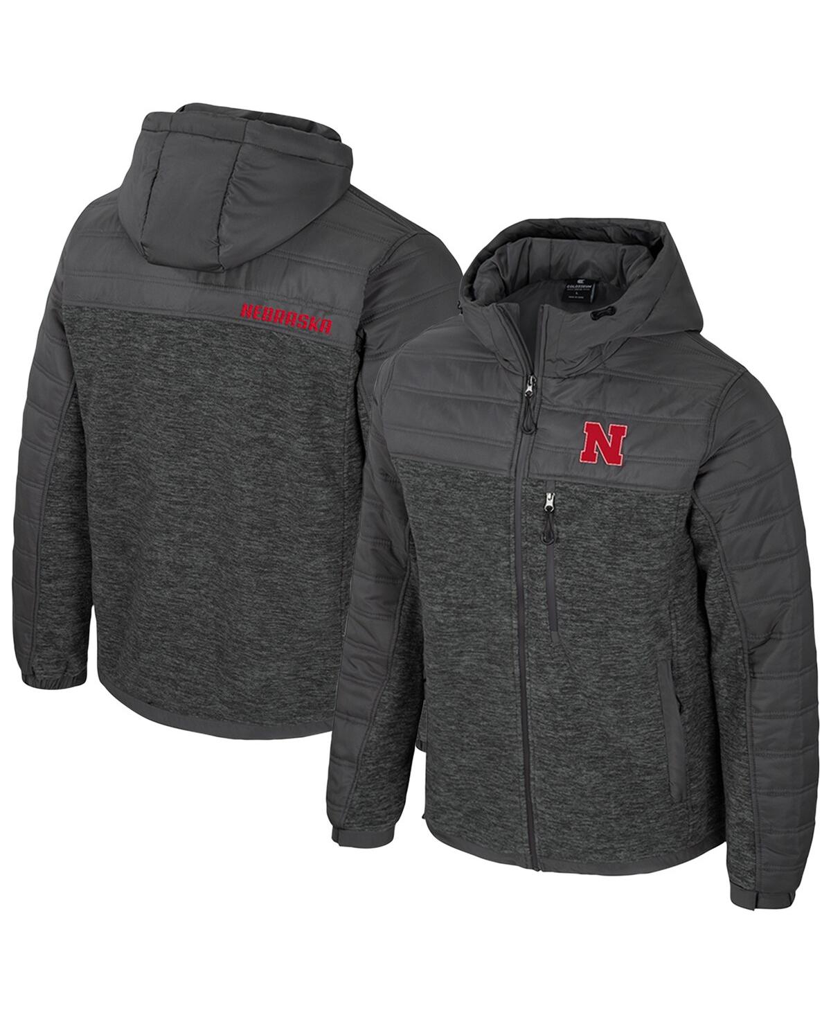 Click here for Colosseum Mens Charcoal Nebraska Huskers Nightman... prices