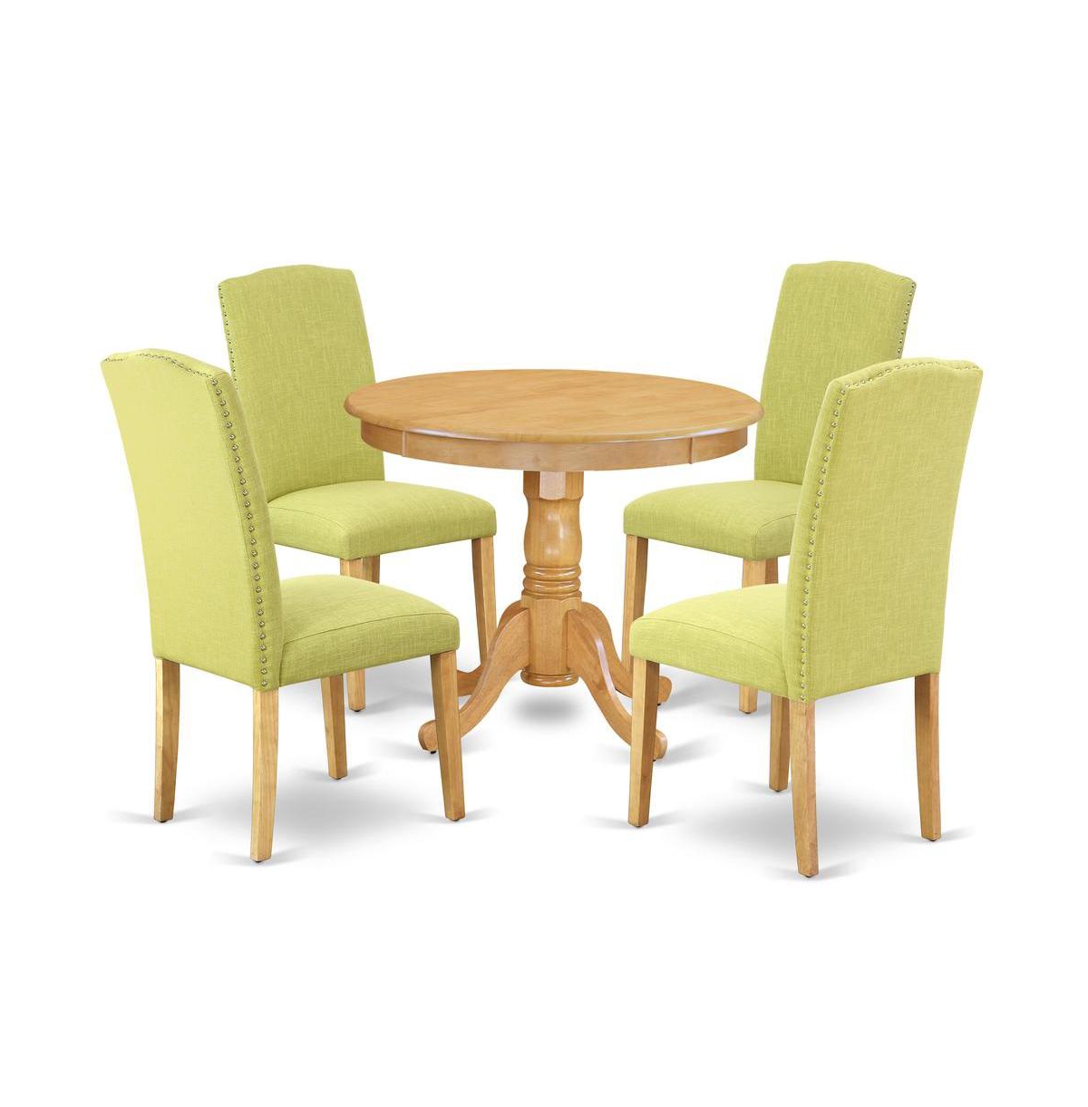 Click here for East West Furniture Dining Room Set Oak - Oak prices